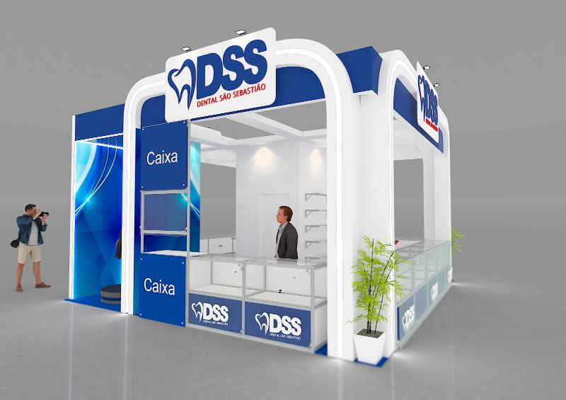 STAND CONSTRUÍDO – Brilhante Eventos
