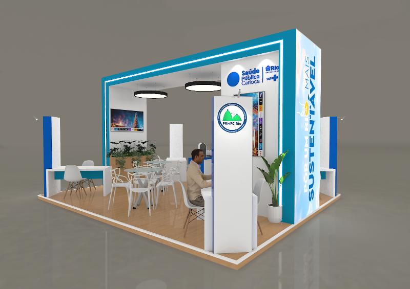 STAND CONSTRUÍDO – Brilhante Eventos